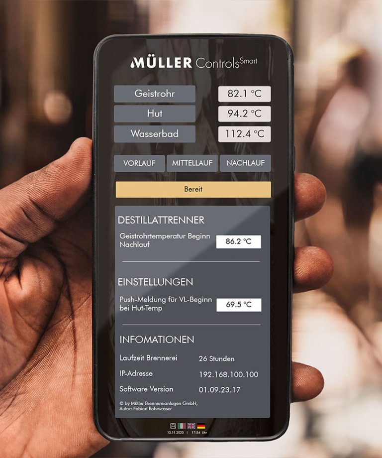 MÜLLER CONTROLS - Automatisierte Brennereianlagensteuerungen